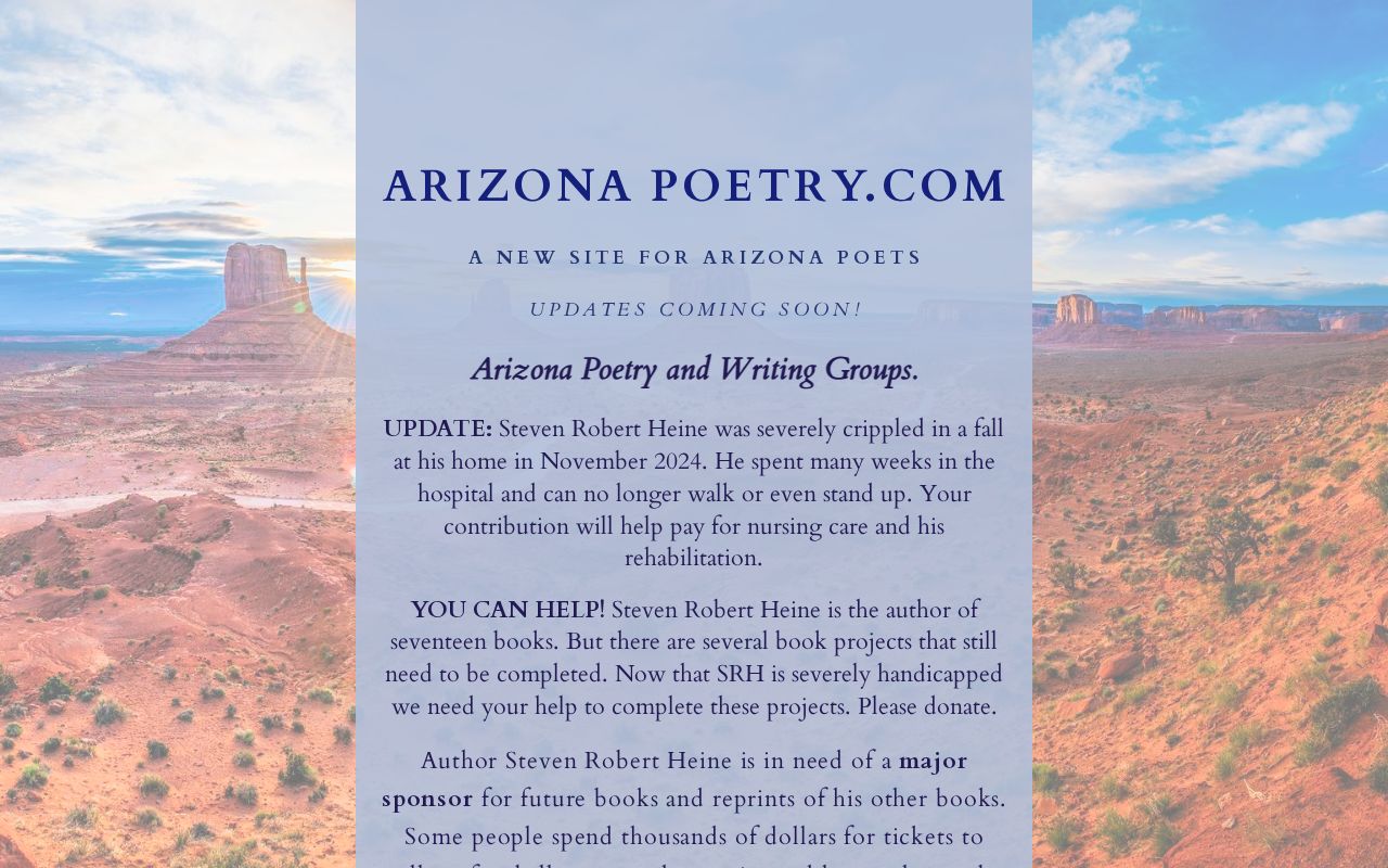 Arizona Poetry dot com.